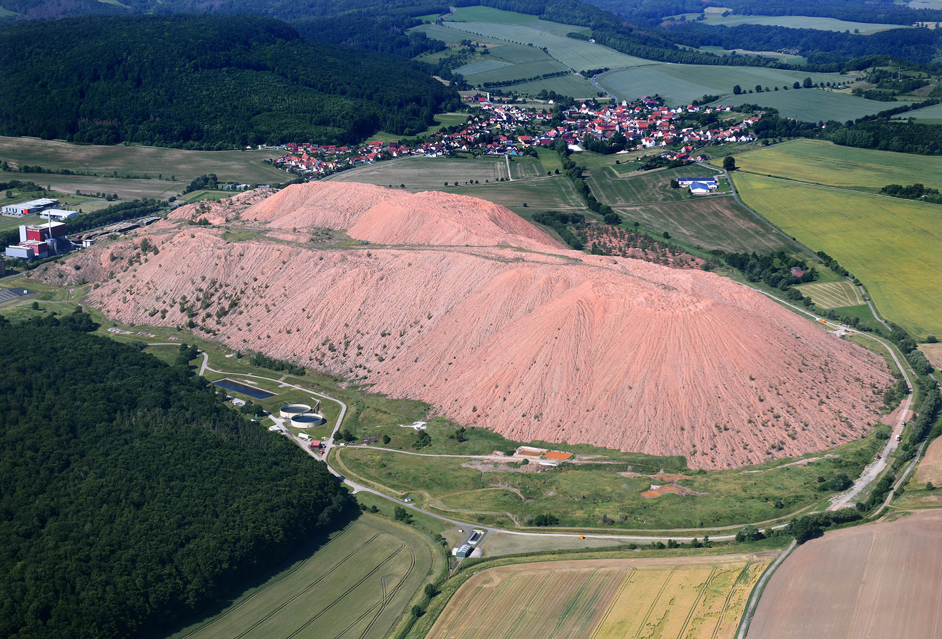 Meilenstein für die zukünftige Überdeckung der Kalirückstandshalde ...