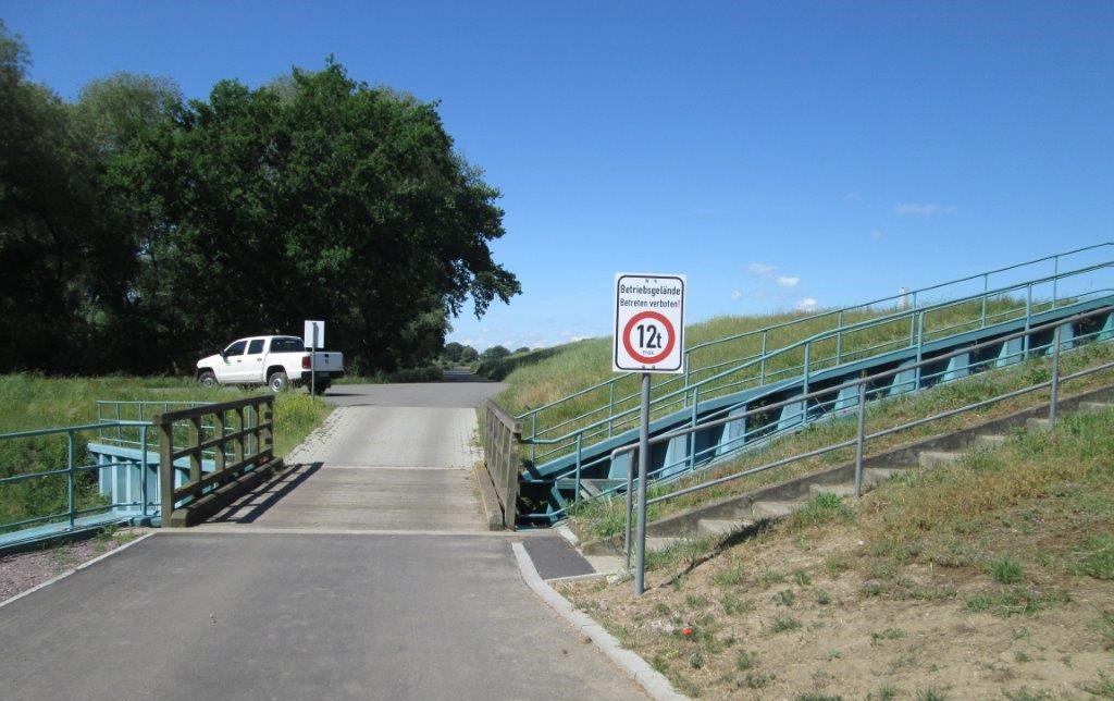 Flutungsbauwerk der Goitzsche: Sperrung der nicht standsicheren ...